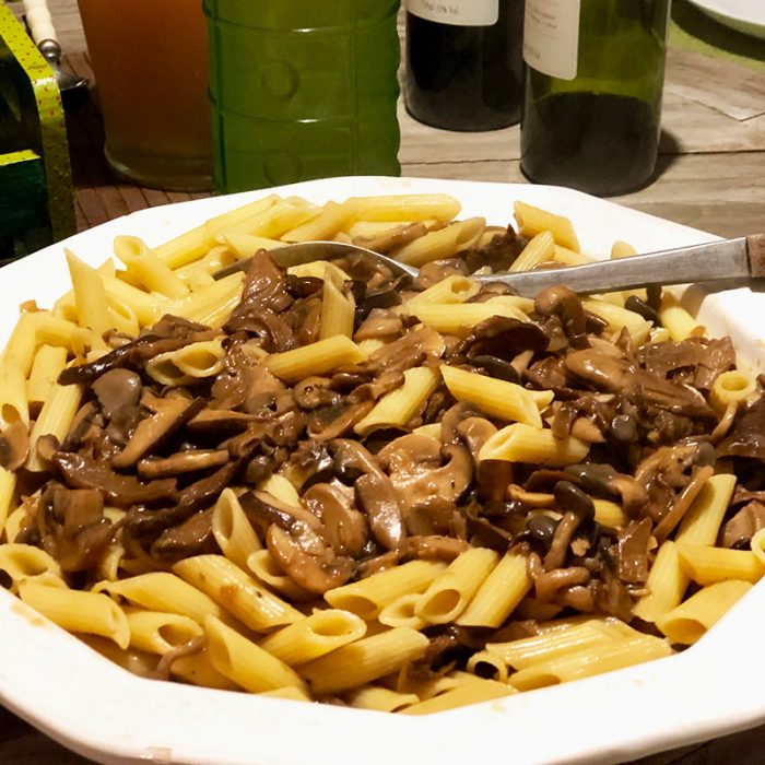 Chef Cristina Haaland | Penne ao Funghi
