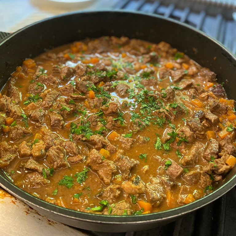 Chef Cristina Haaland | Picadinho de Filé Mignon