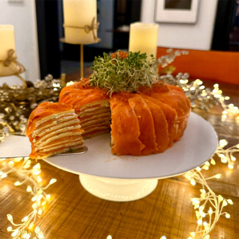 Chef Cristina Haaland | Salmão Cake